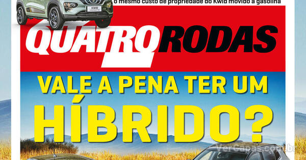 Capa Quatro Rodas Edição Quarta, 1 de Junho de 2022
